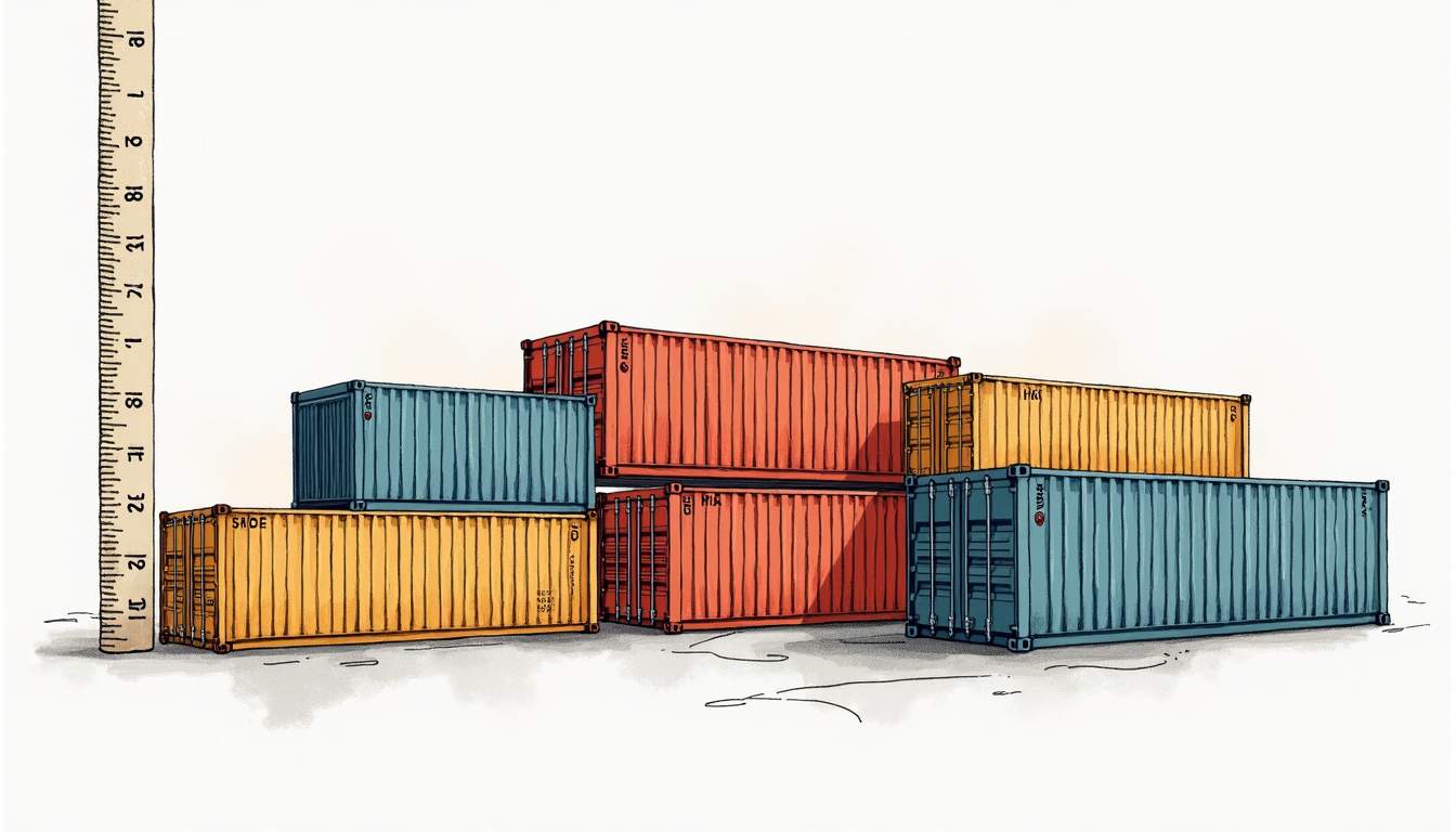 10 fot container mål: alt du bør vite før kjøp eller leie - BNS Container